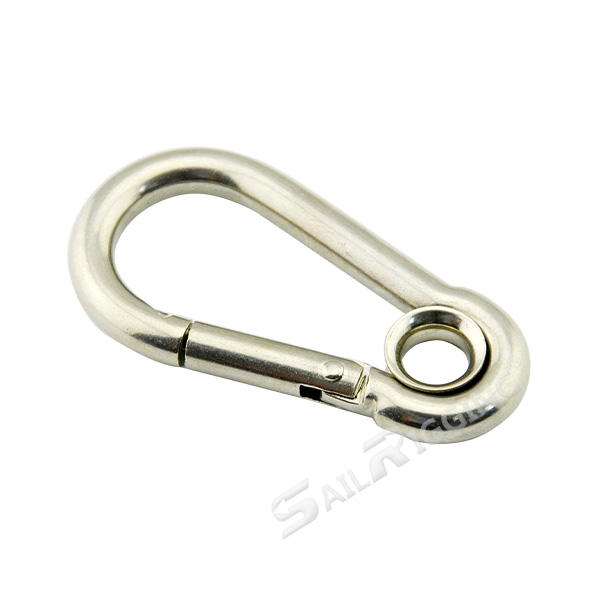 STAINLESS STEEL DIN5299A SNAP HOOK WITH EYELET-yunfan