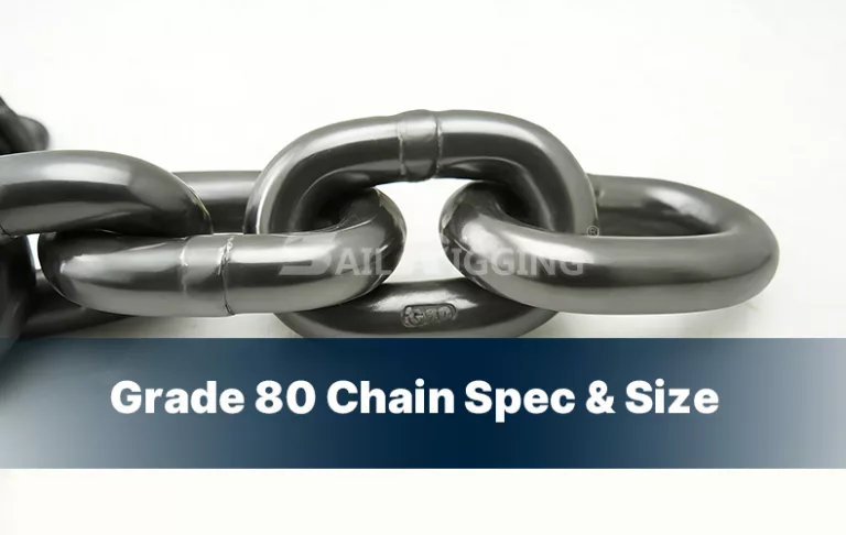 G80 Chain Specifications & Size-yunfan