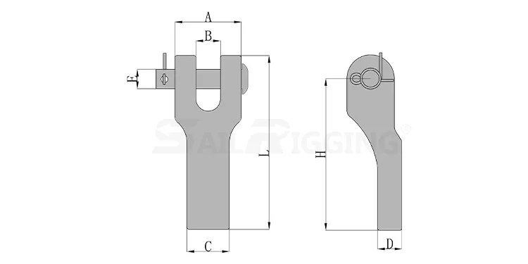 Welded Safety Chain Retainer-yunfan