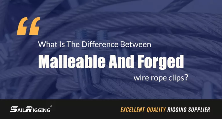 What Is the Difference Between Malleable and Forged Wire Rope Clips?-yunfan